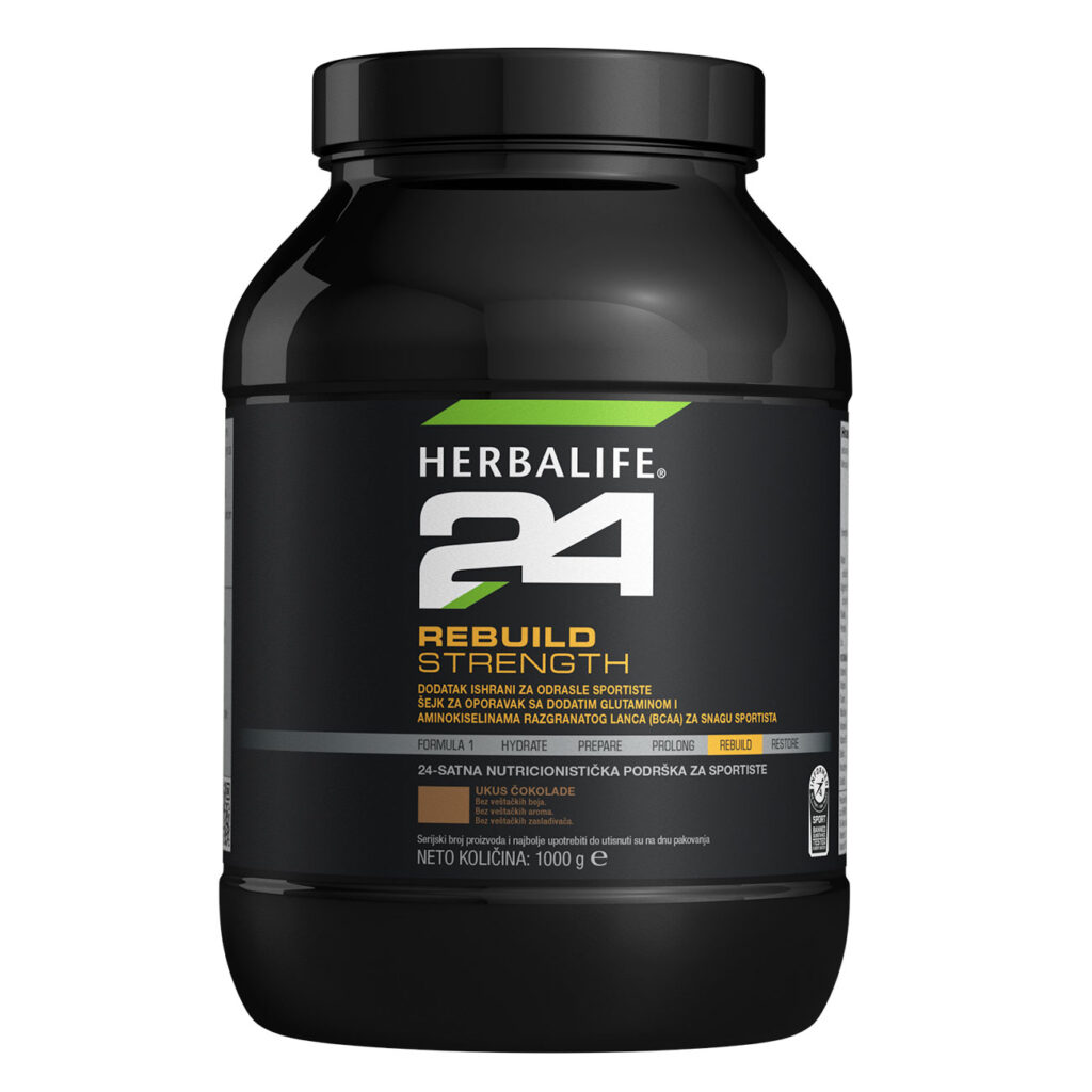 H24 Rebuild Strength Čokolada 1000 g - Herbalife - Zvanični distributer